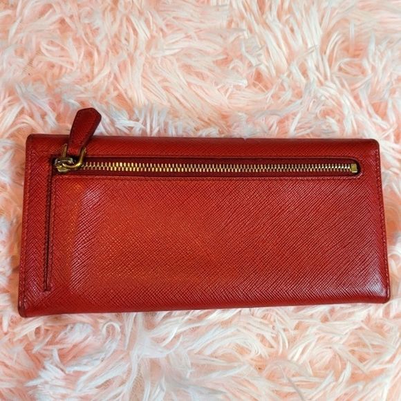 Prada | Bags | Prada Silver Logo Plaque Fold | Poshmark